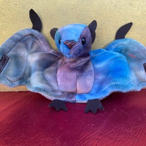 Ty Beanie Babies Batty.the Bat Tye Die,collectible Beanie Baby 1996 - Etsy