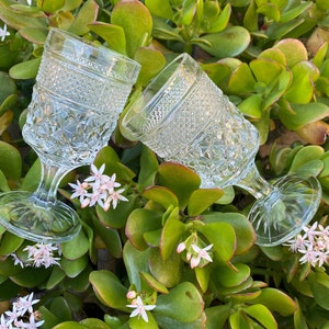 Goblet Glasses,vintage Small Glassware,cute Wine Glasses,set of 4 ...