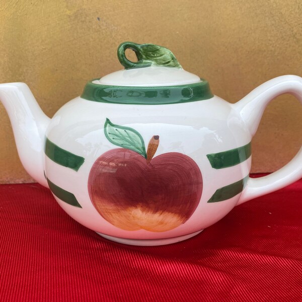 Apple Teapot - Etsy