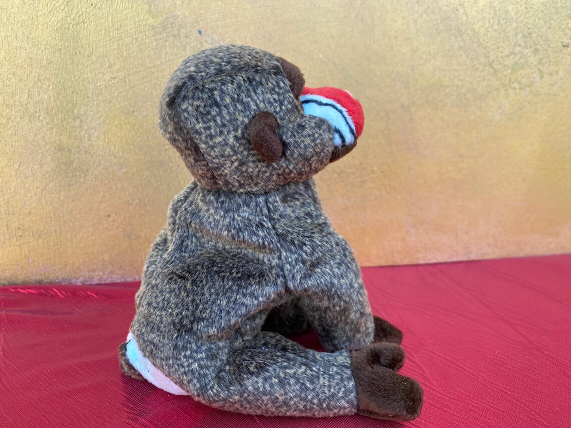 Ty Beanie Babies Cheeks Baboon,collectible Beanie Baby - Etsy