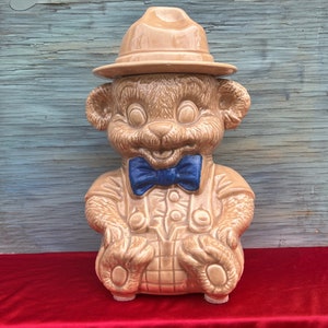 Vintage Smokey the Bear Cookiejar,cumberland Ware,made in Usa,ranger ...