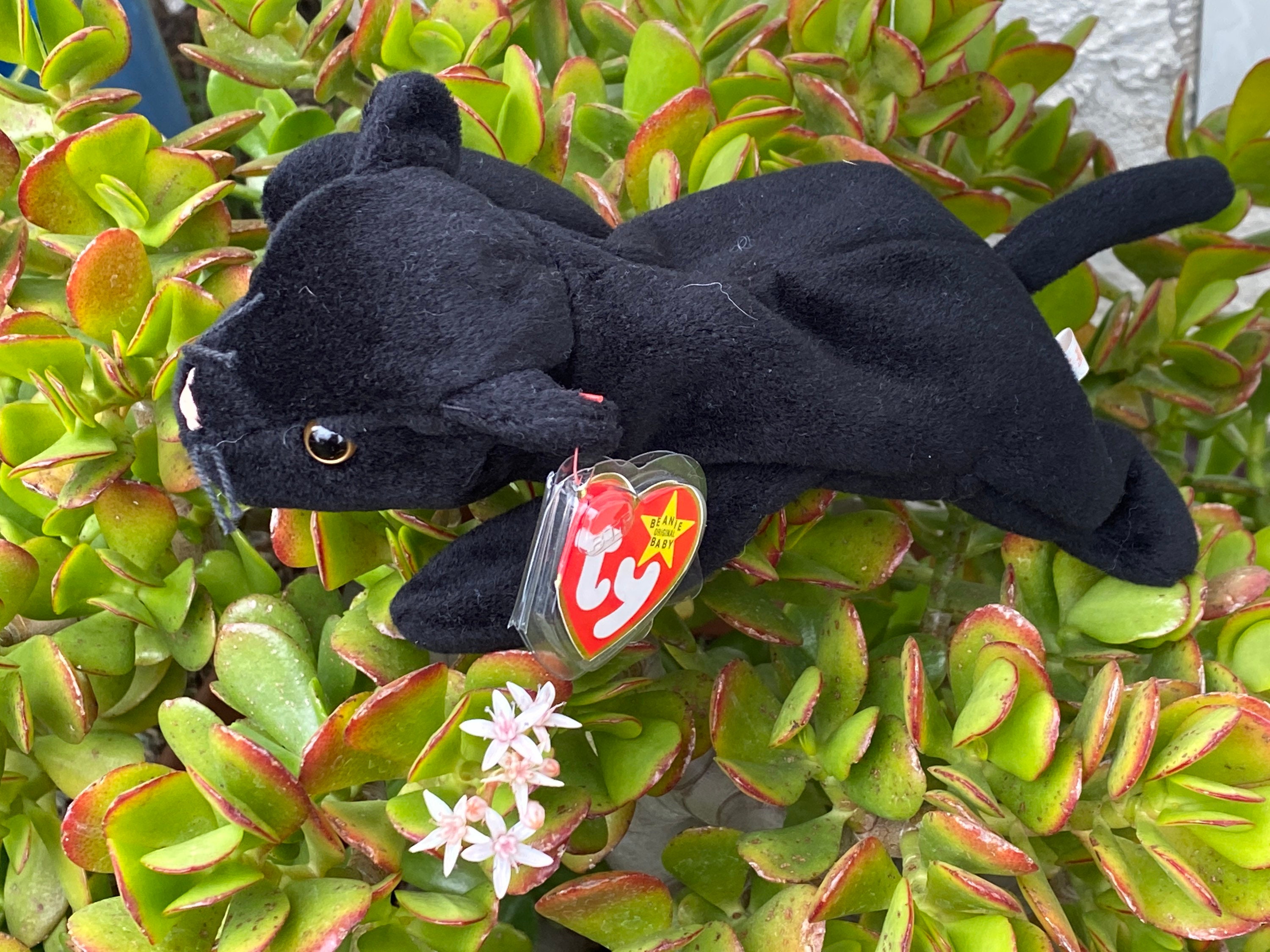 Ty Beanie Babies Valvet the Black Panther,collectible Plush Toy - Etsy