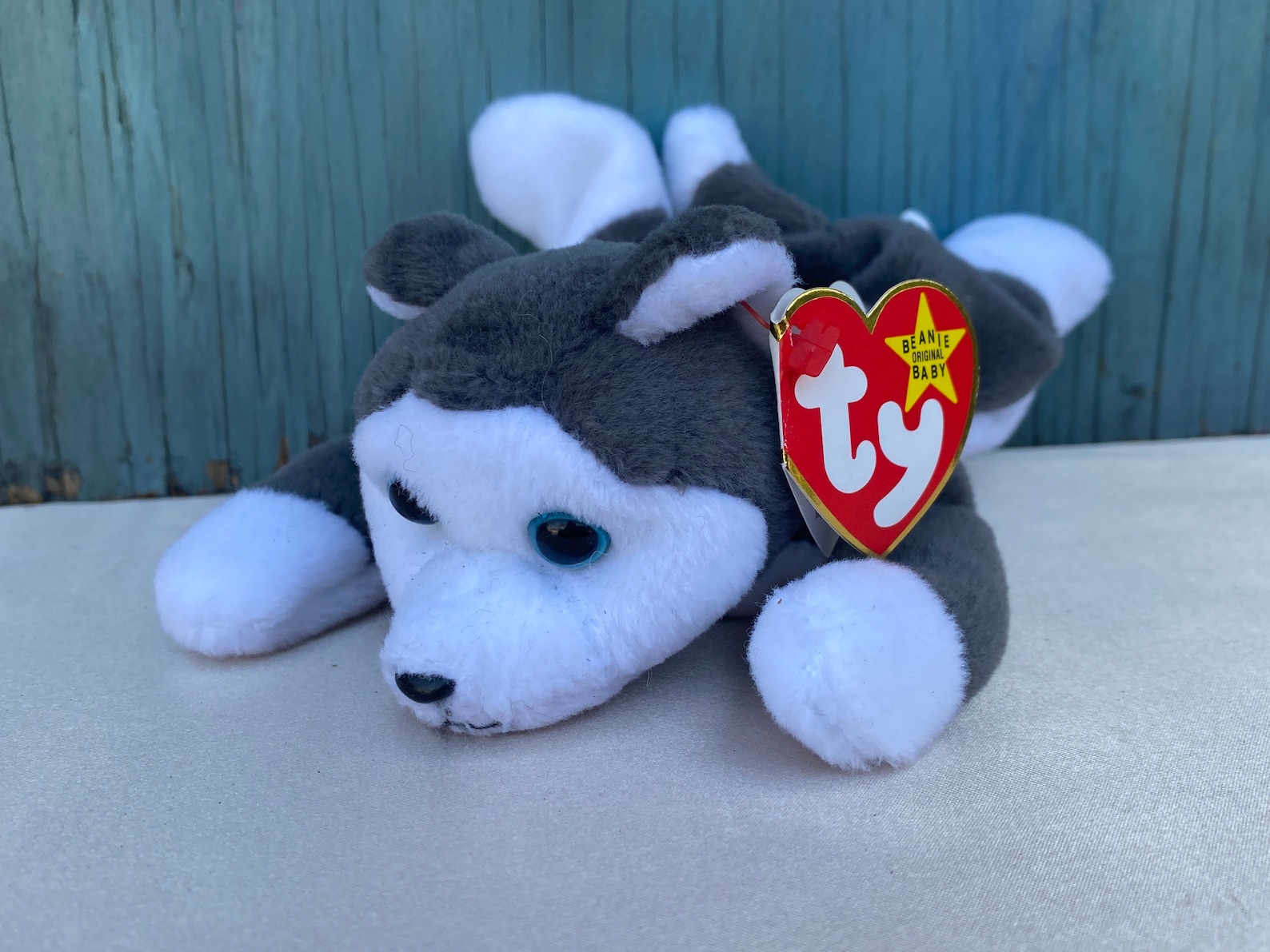 Ty Beanie Babies Nanook the Wolf Dog Collectible Beanie - Etsy