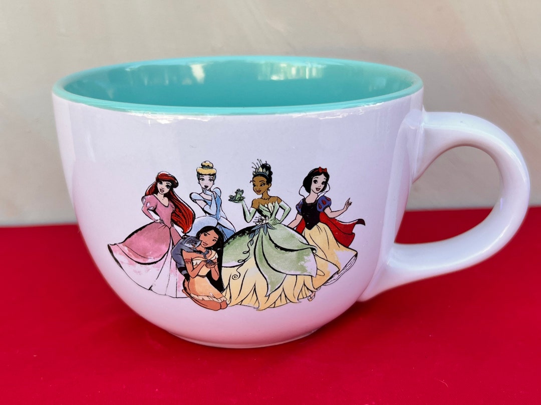 Disney Princess Mug,large Disney Coffee Cup,character Drinkware,disney ...
