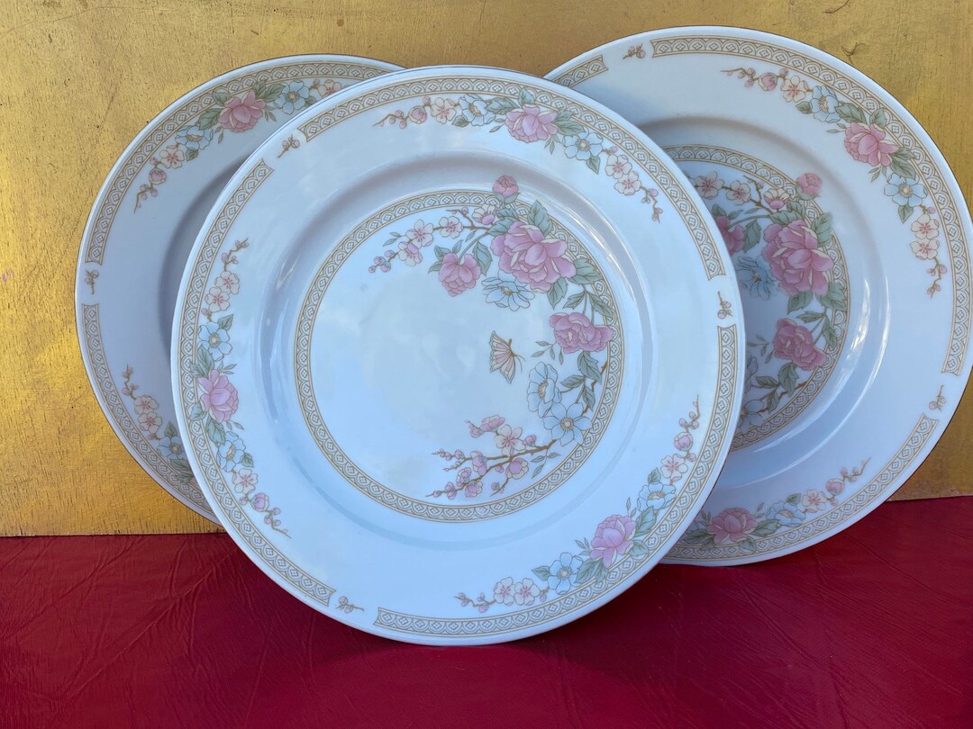 Fairfield Symphony Dinner Plate,set of 4 Plate,large Dinnerware,white ...