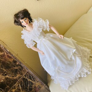 Vintage Porcelain Doll,bride Porcelain Doll,wedding Porcelain Doll ...