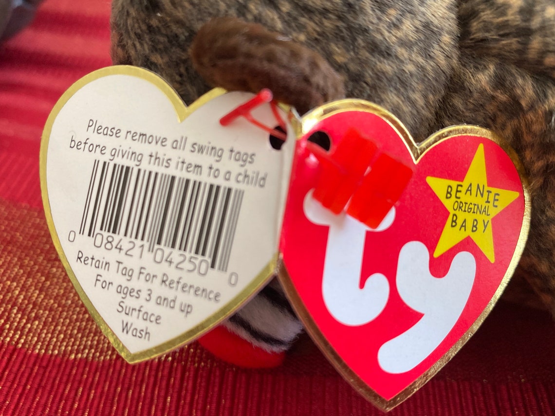 Ty Beanie Babies Cheeks Baboon,collectible Beanie Baby - Etsy