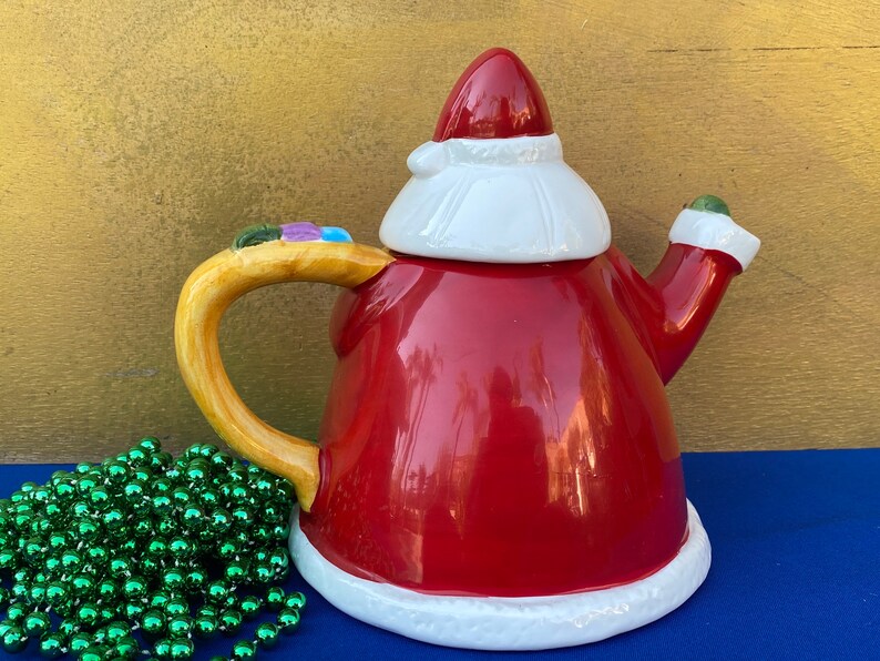 The Cooks Bazaar FWC Teapotsanta Claus Teapotdecorative | Etsy
