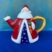 The Cooks Bazaar FWC Teapotsanta Claus Teapotdecorative - Etsy