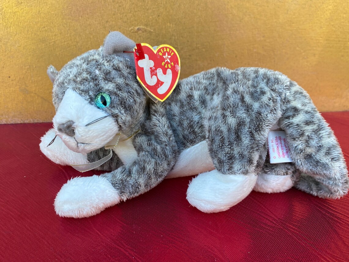 Ty Beanie Babies Purr The CatCollectible Beanie BabiesCute | Etsy