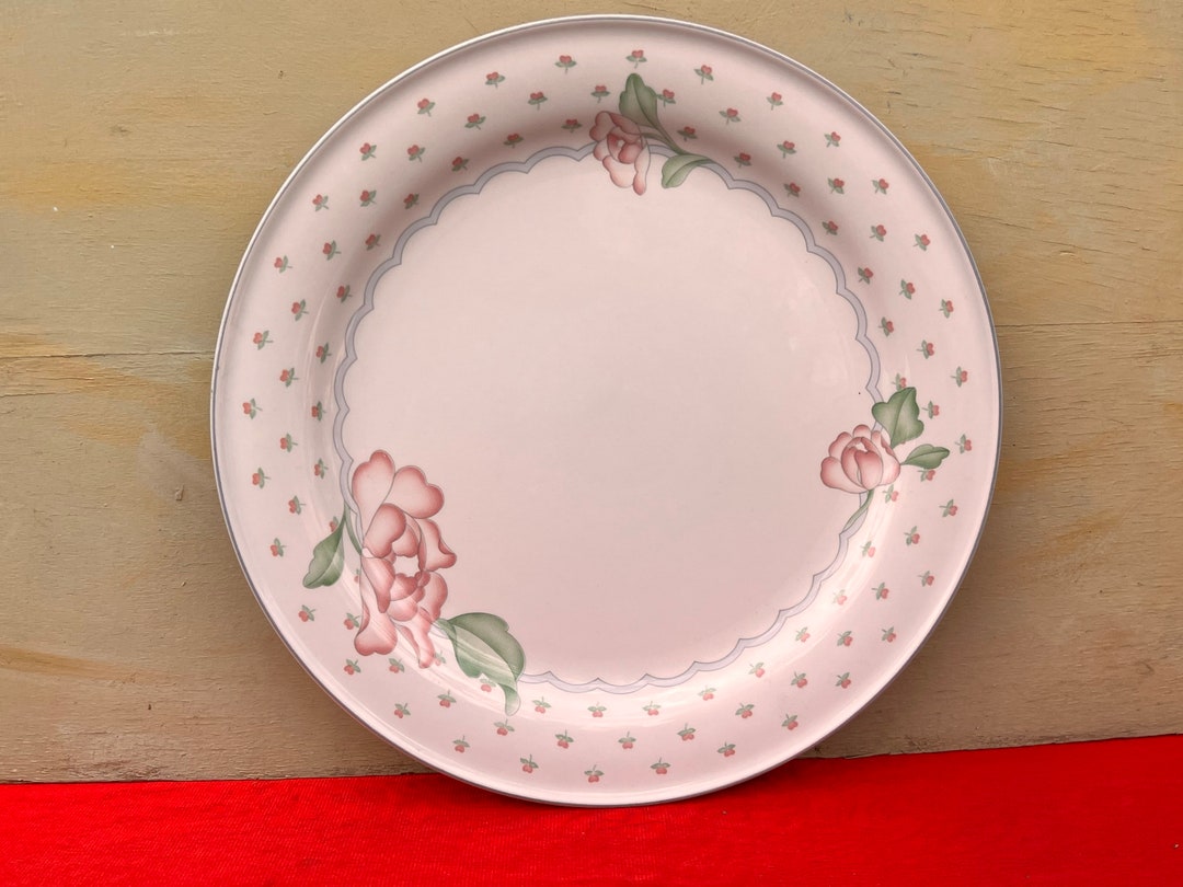 Sango Rose Chintz Plate Platter,large Dinnerware,set of 2 Platter,made ...