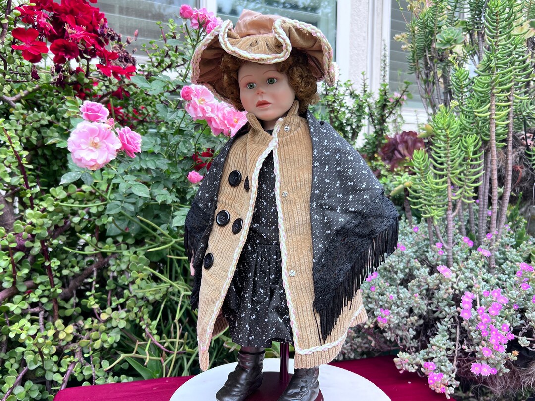 Lenox Ellis Megan Doll: 17" Collectible Porcelain Doll With Certificate ...