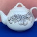 Vintage Panware Home Essentials Teapot,white & Gray Teapot,kitche ...
