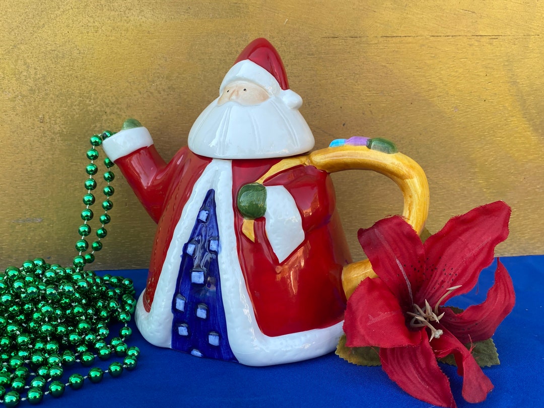 The Cooks Bazaar FWC Teapotsanta Claus Teapotdecorative - Etsy