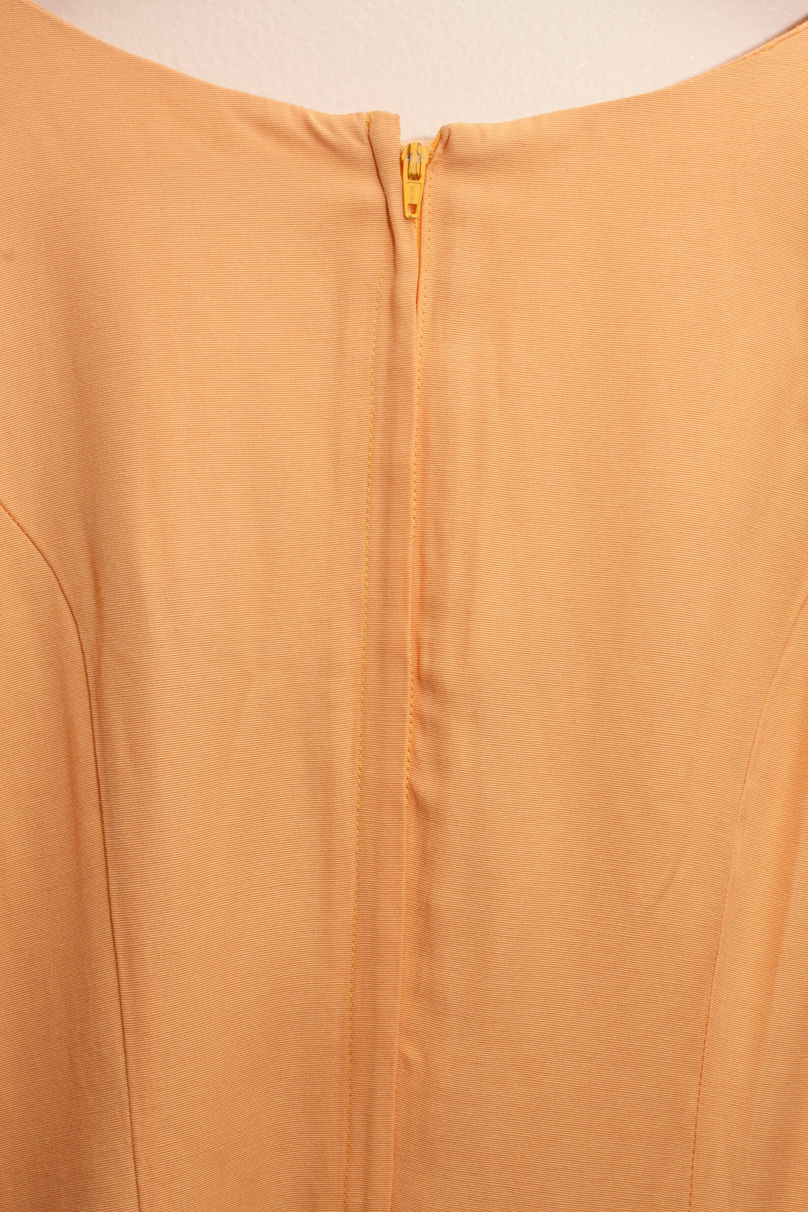 Vintage Sunshine Yellow Sundress With Buttoned Slit - Etsy