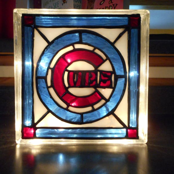 Lighted Glass Block - Etsy