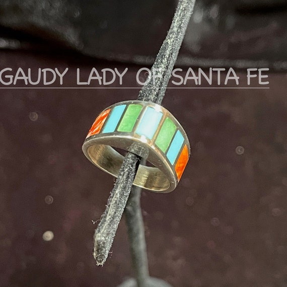 Vintage Spiny Oyster Turquoise Ring - Gem