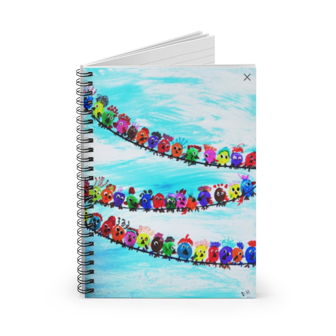 Birds of a Feather Spiral Notebook - Etsy