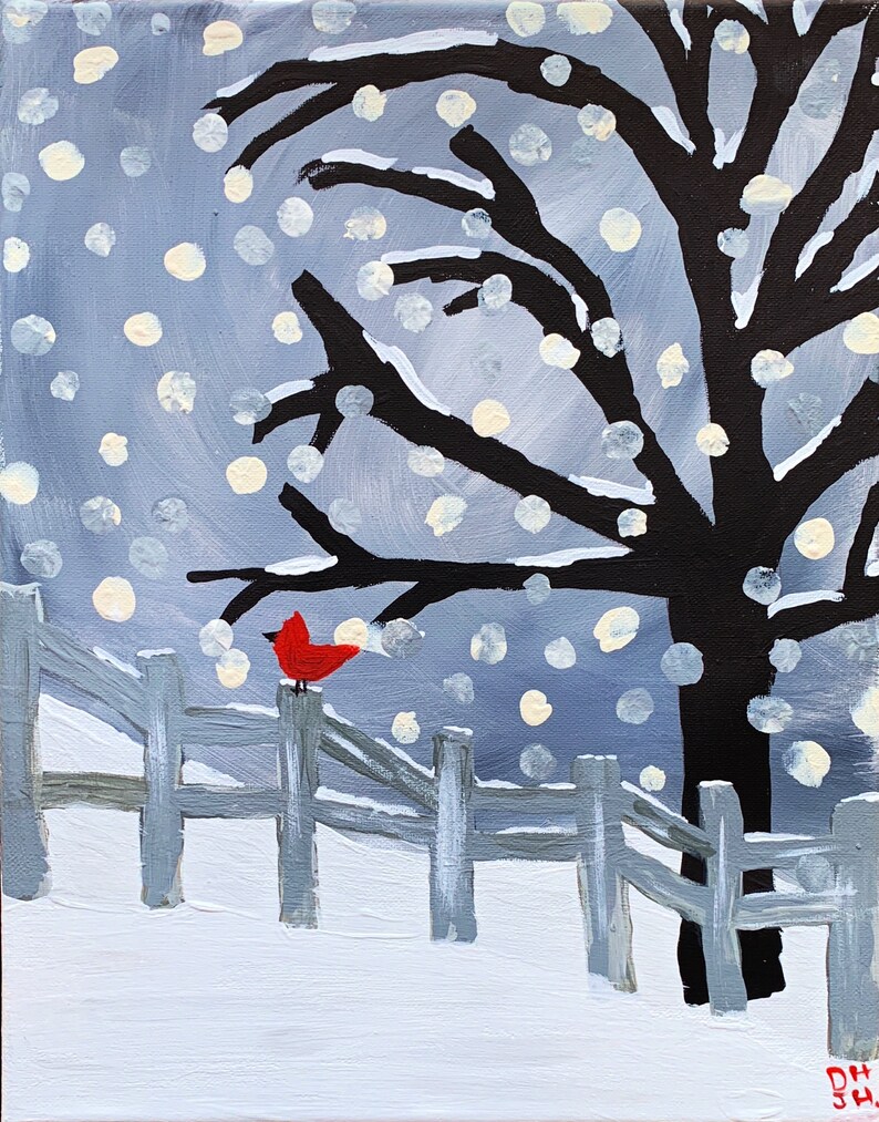 PRINT Winter Hope - Etsy