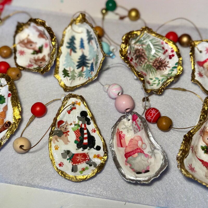 Shell Ornaments - Etsy