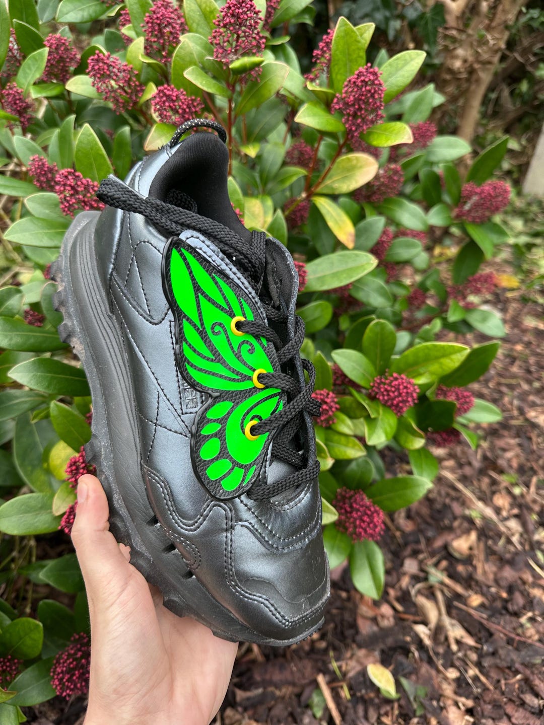 Fairy Shoe Wings Whimsigoth Faeri Boot Butterflies for Festivals ...