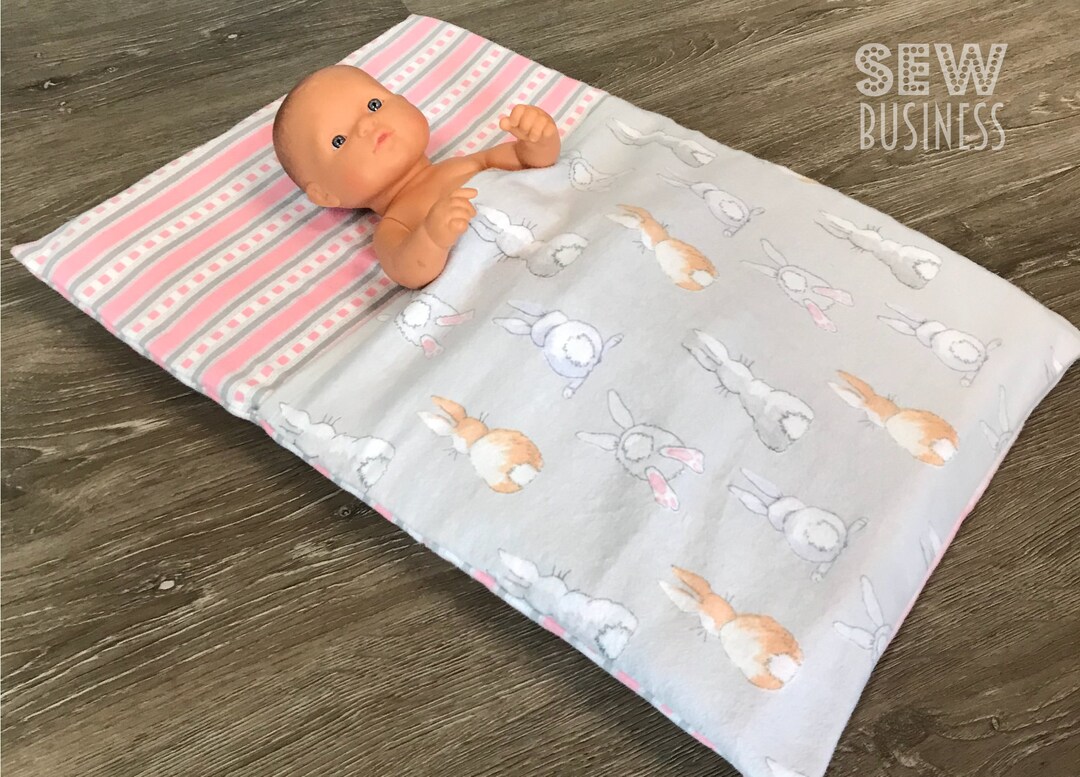 Doll Ready Bed PDF Sewing Pattern - Baby Doll Nap Time Play Mat Sewing ...