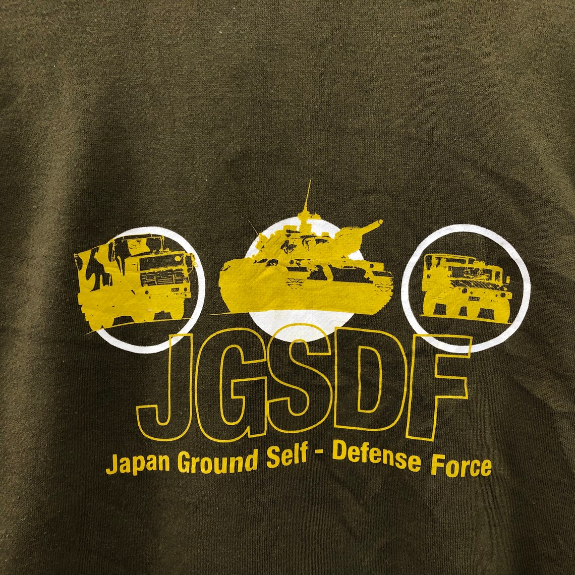 Rare Japan Ground Self Defence Force Sweatshirt Big Logo - Etsy