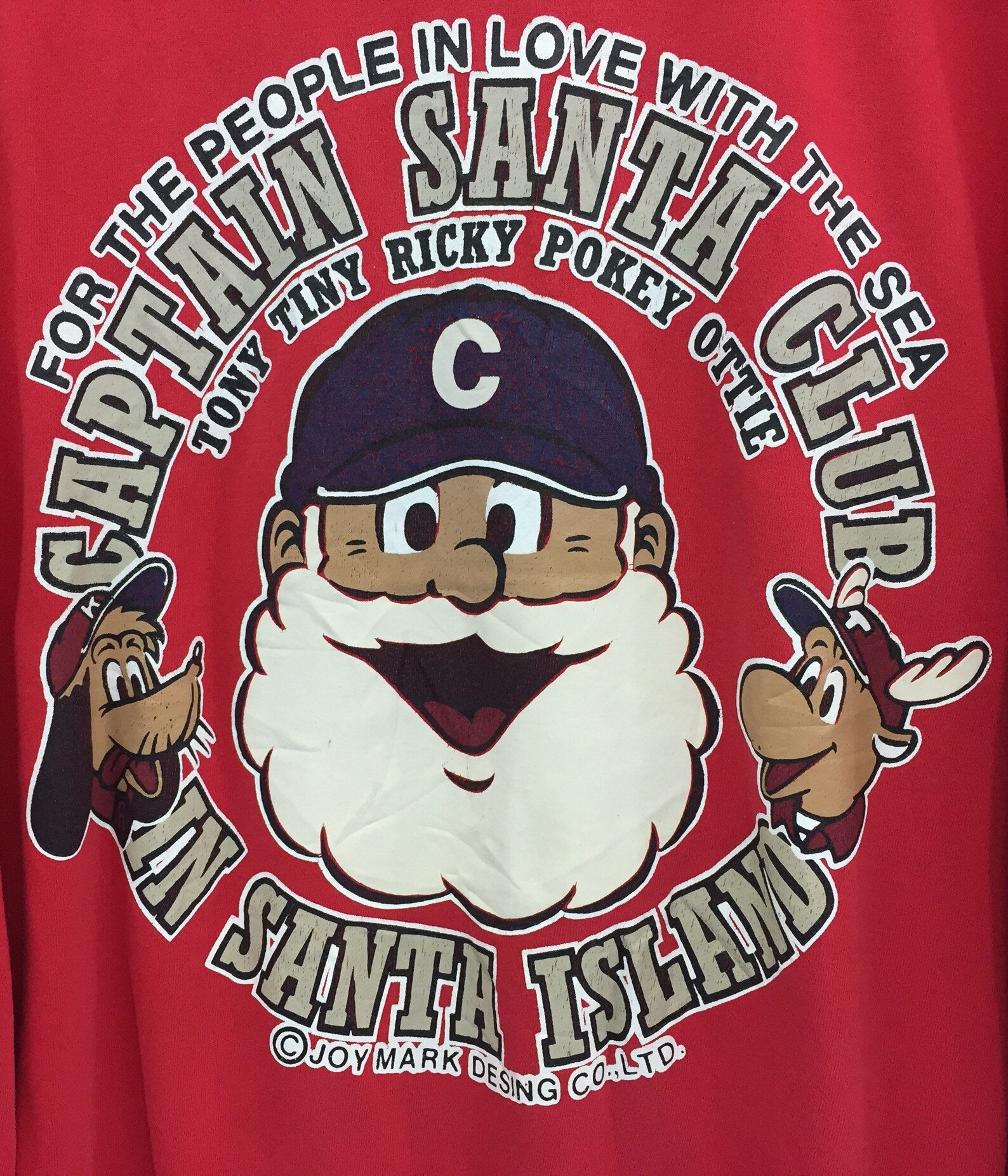 Rare Vintage Captain Santa Sweatshirt Big Logo Print - Etsy