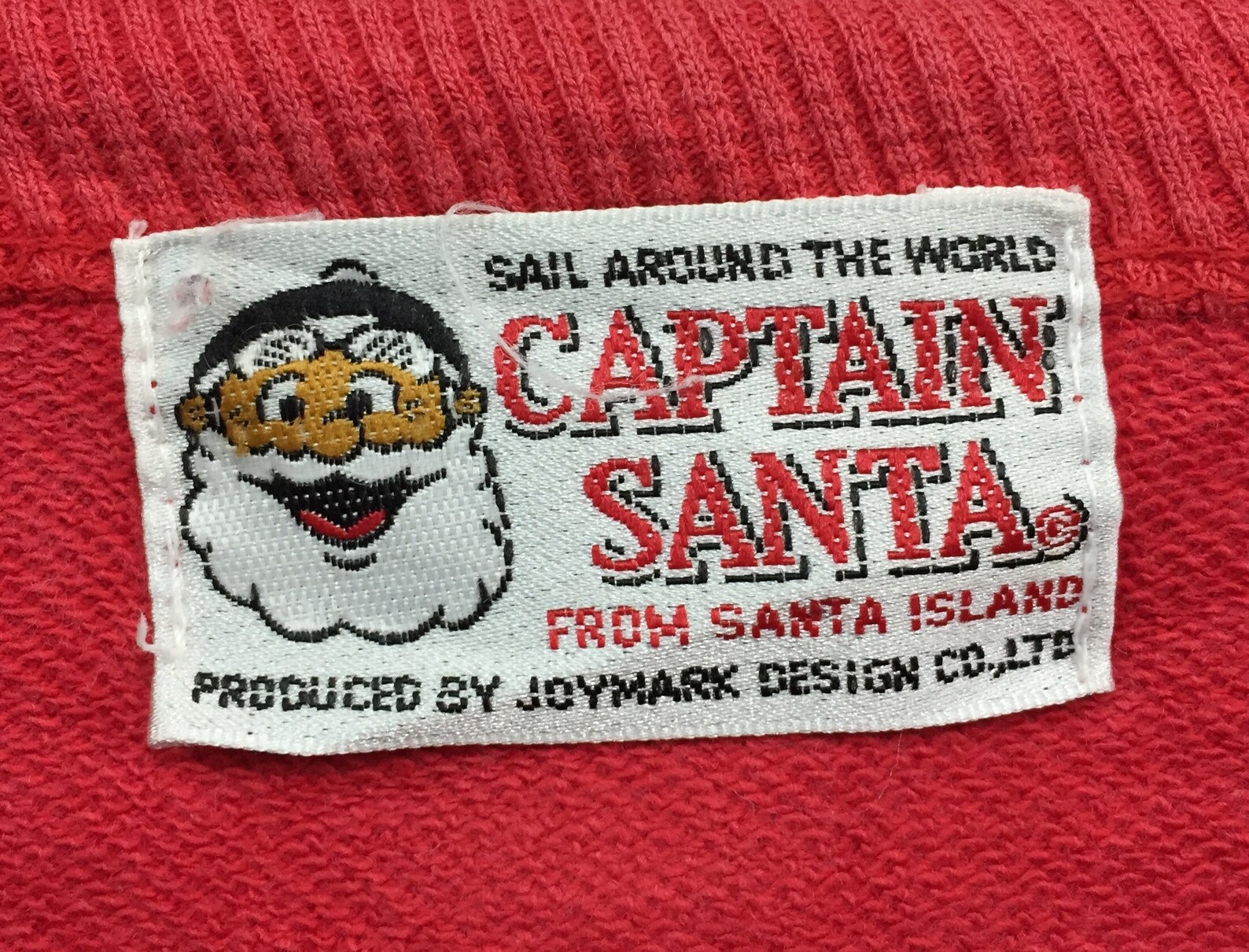 Rare Vintage Captain Santa Sweatshirt Big Logo Print | Etsy