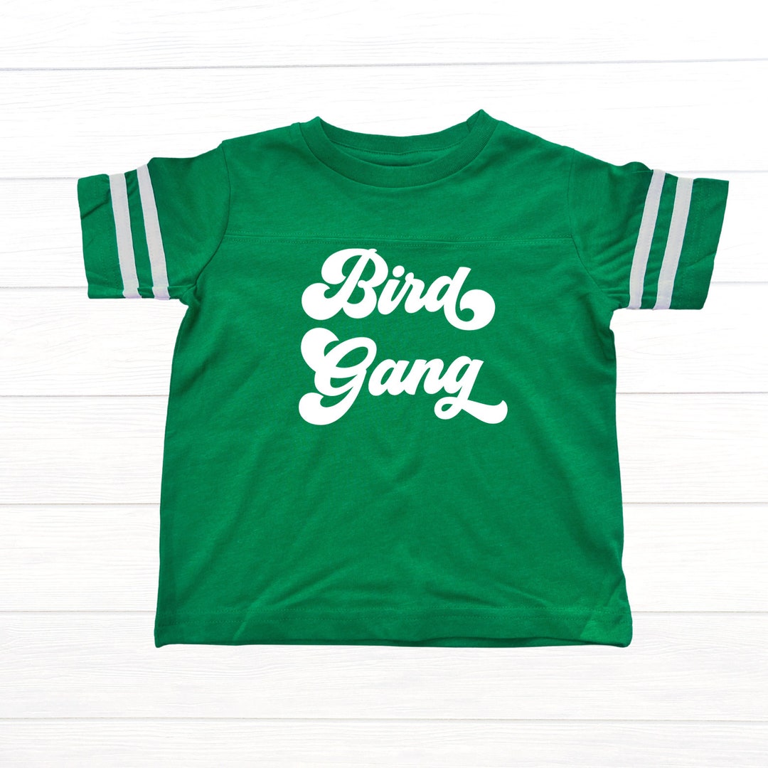 Bird Gang Green Football Jersey Toddler Tee Philadelphia Eagles ...