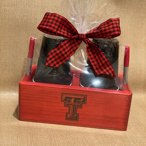 Texas Tech Single or Double Solo Cup Holder Red or Black - Etsy