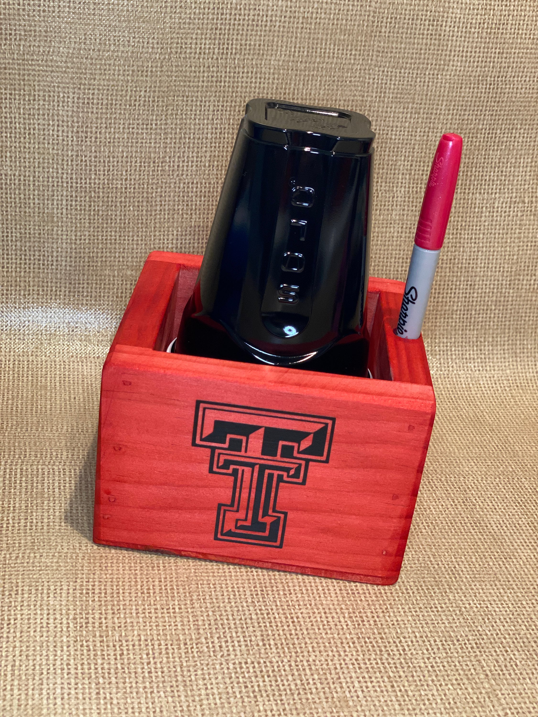 Texas Tech Single or Double Solo Cup Holder Red or Black - Etsy Australia