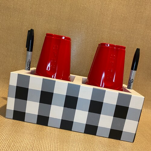 Double Solo Cup Holder/ Party Cup Dispenser/ Solo Cup and Mini - Etsy