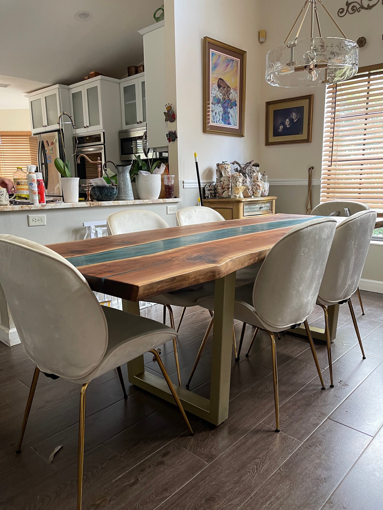 Custom River Tables for Your Home, Office or Restaurant - Etsy