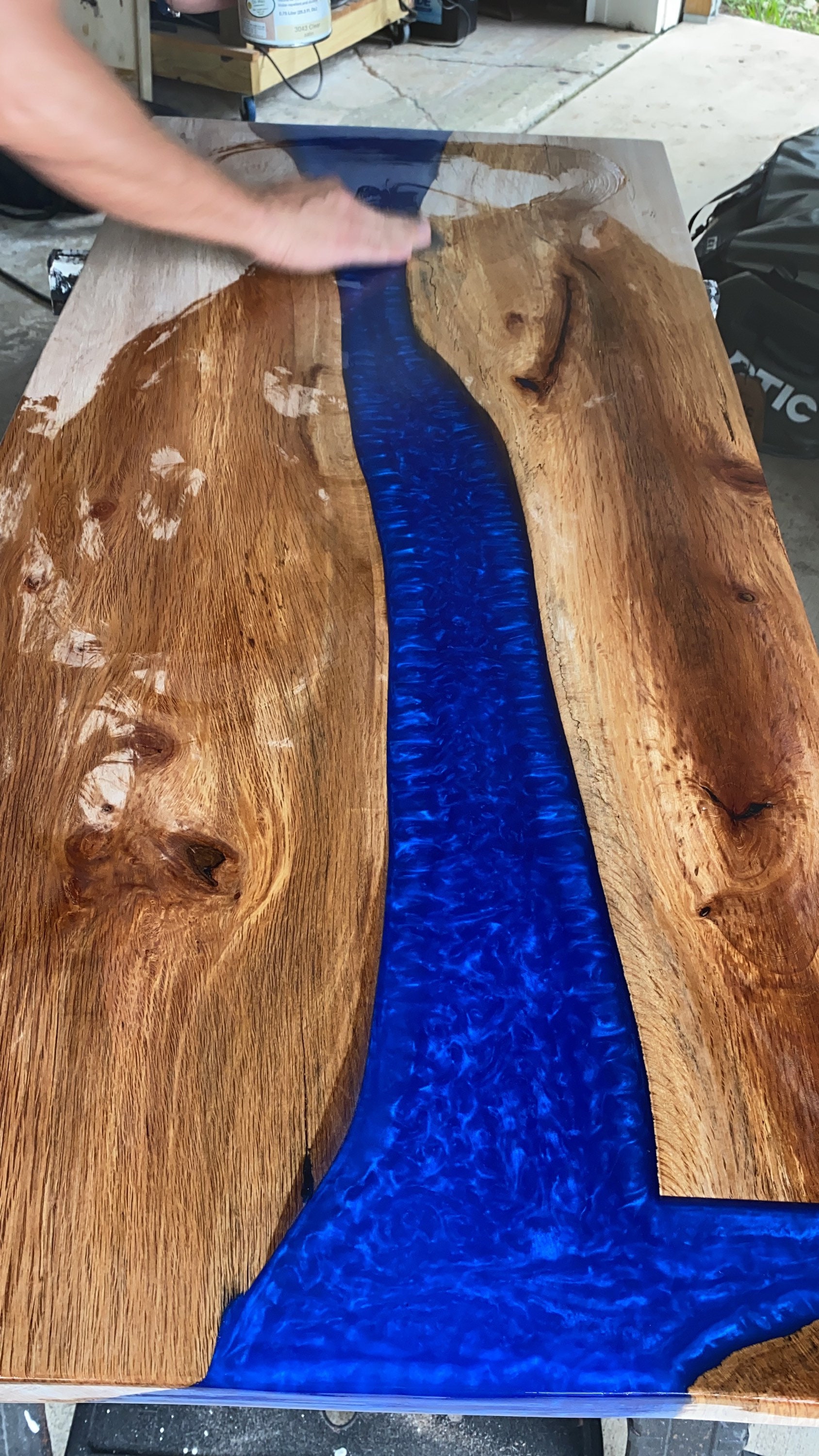 Custom Epoxy River Desks - Home, Office, Retail Reception, Etc - Etsy