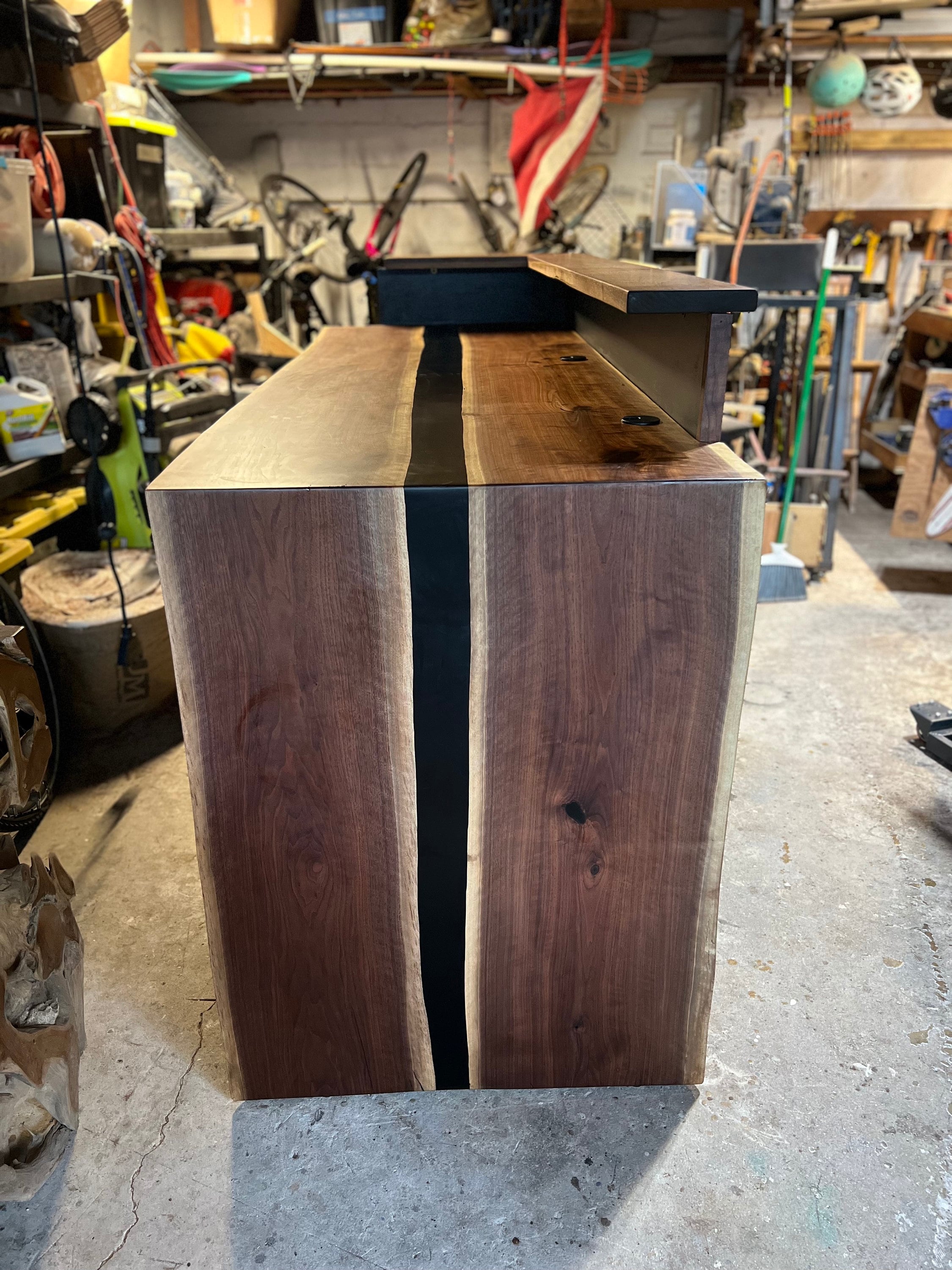 Custom Epoxy River Desks - Home, Office, Retail Reception, Etc - Etsy