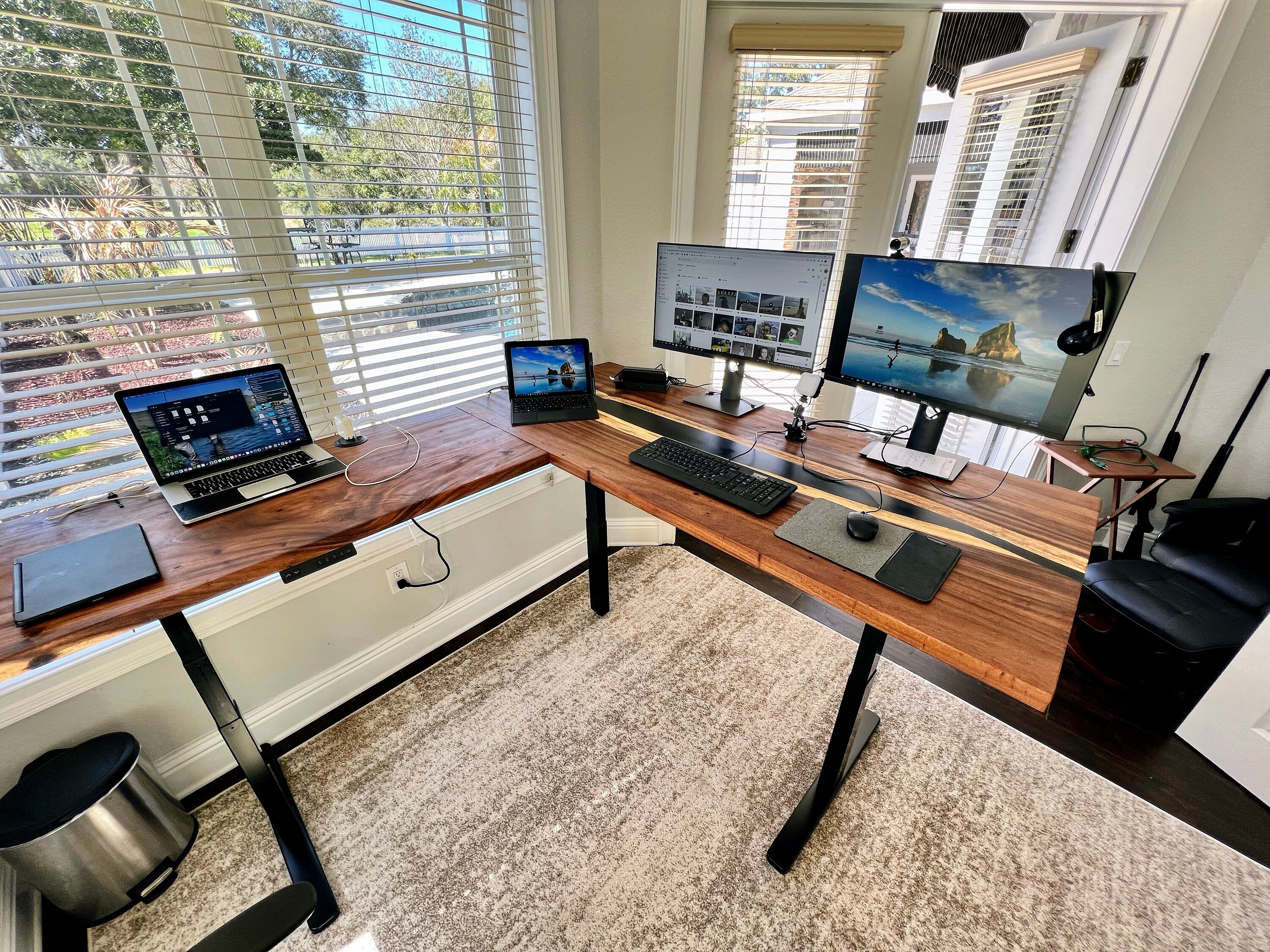 Custom Epoxy River Desks - Home, Office, Retail Reception, Etc - Etsy