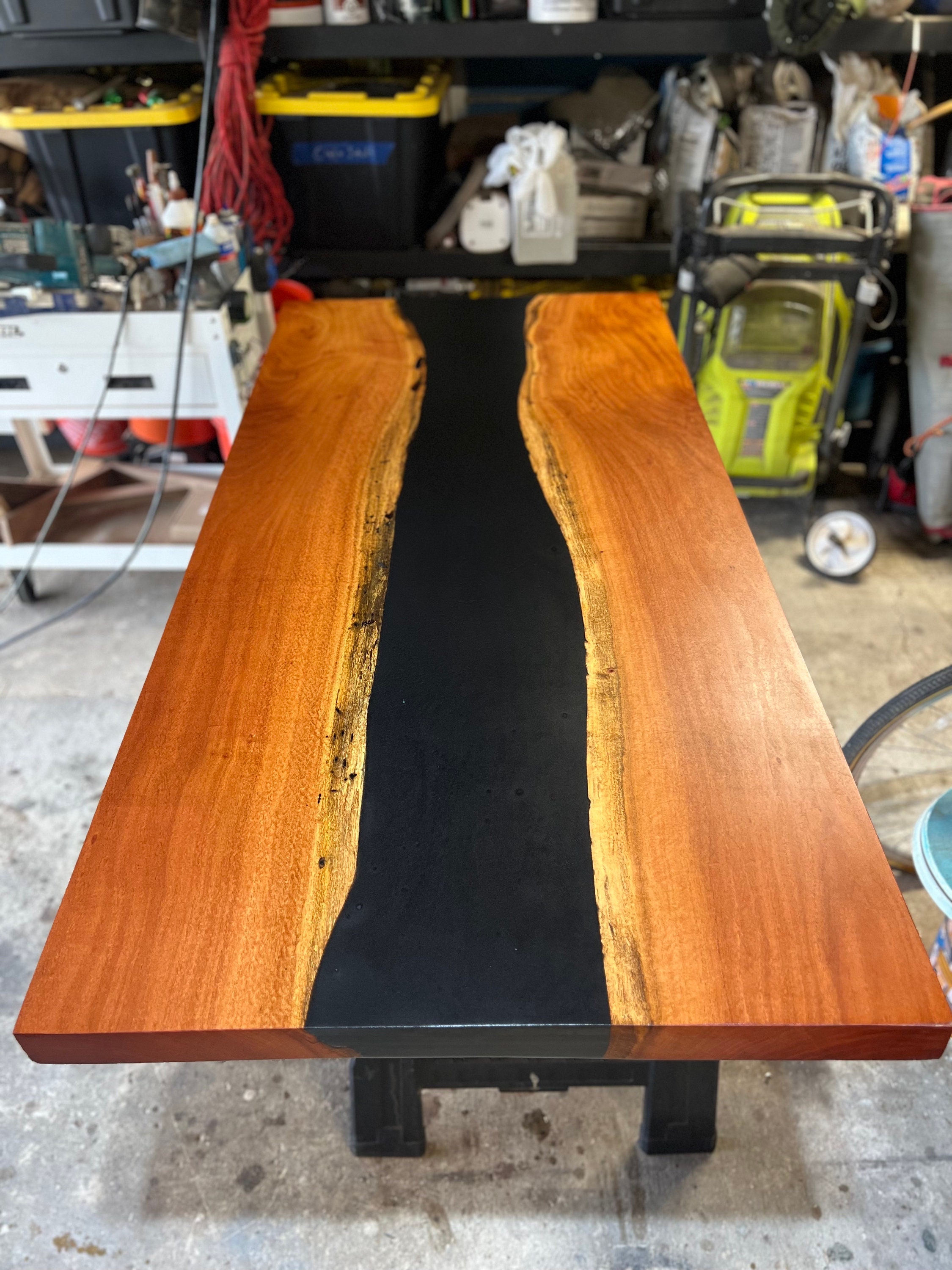 Custom Epoxy River Desks - Home, Office, Retail Reception, Etc - Etsy