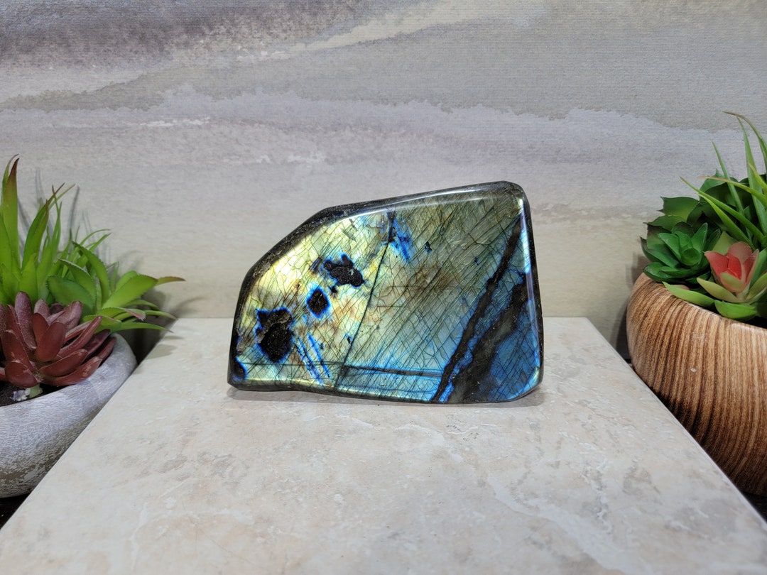 Labradorite Freeform Display Full Face Color SSD572 - Etsy