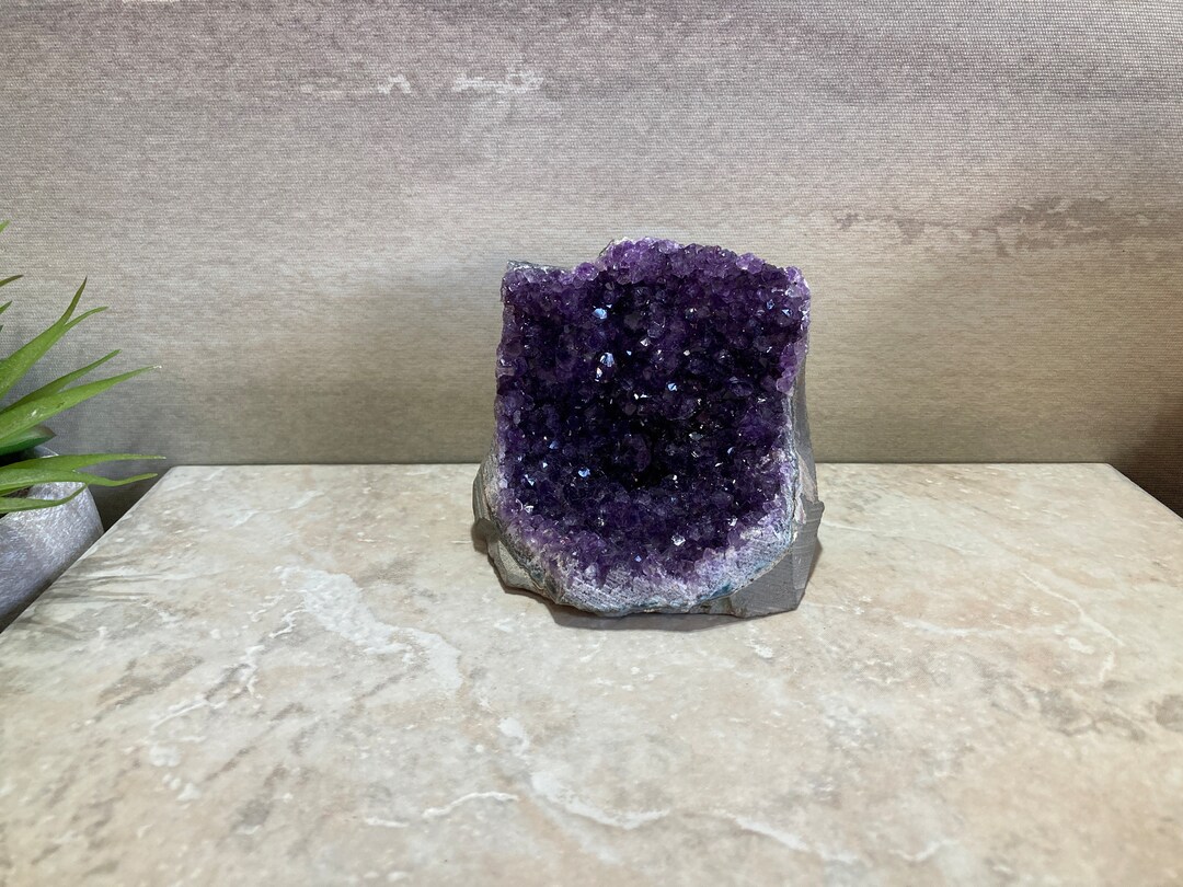 Amethyst Geode Piece From Uruguay SSD488 - Etsy
