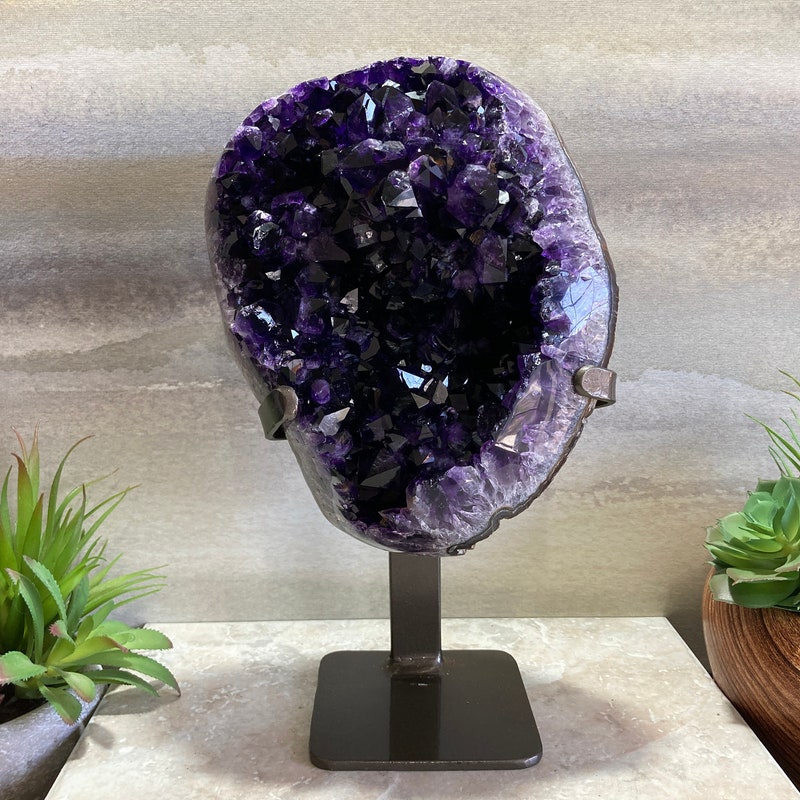 Amethyst Geode - Etsy