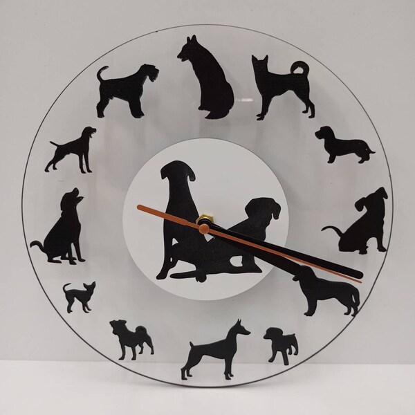 Dog Clock - Etsy