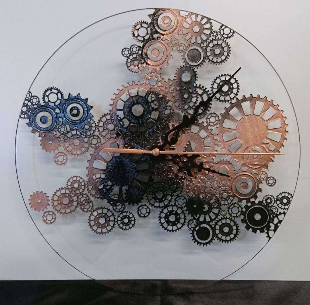 Steampunk Clock - Etsy