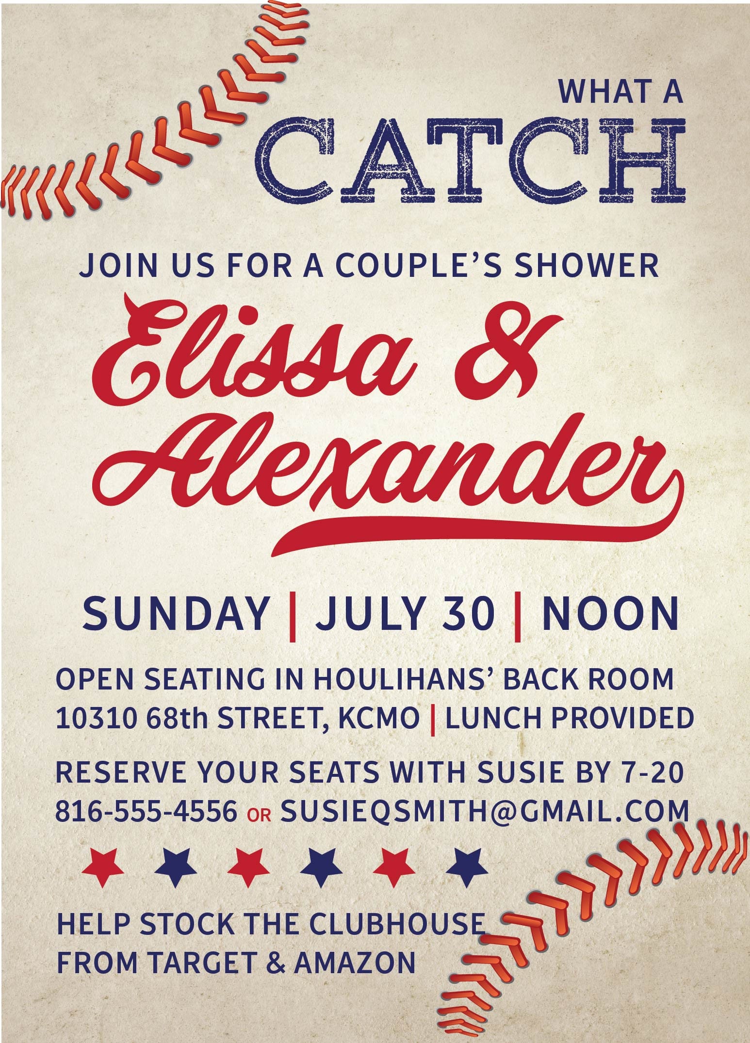 Baseball Shower Set Baseball Couples Shower Print Sports Bridal Shower ...