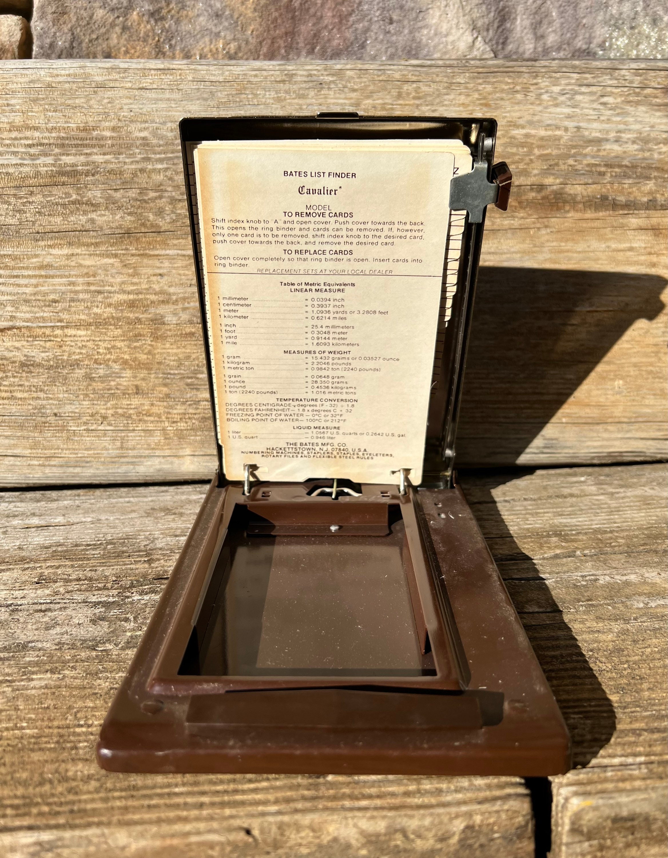 Vintage Bates List Finder Classic Model Cavalier Faux - Etsy