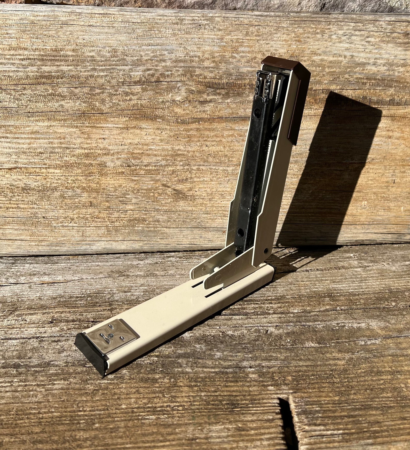 Vintage Boston 41 Tan and Brown Stapler - Etsy