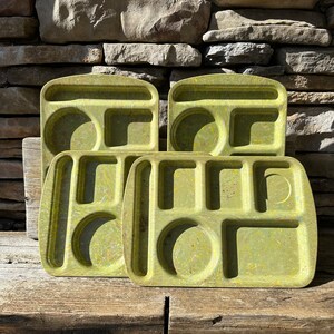 Prolon Ware Melamine Splatter Trays Set of Four - Etsy