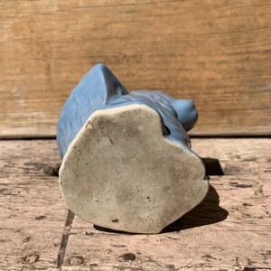 Blue Pottery Ceramic Dog Puppy Planter - Etsy