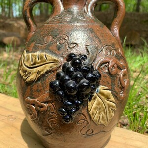 Beautiful Early Mike Hanning Signed Grape Elaborately Decorated Double ...