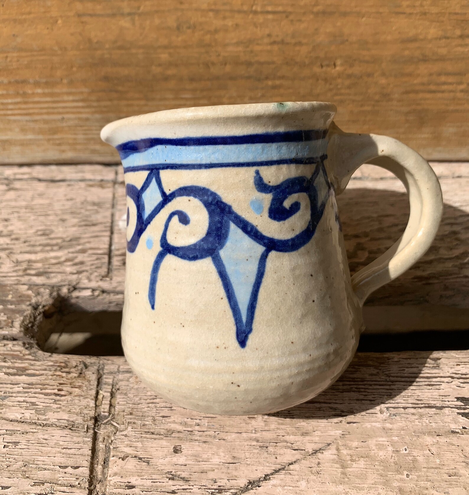 David Mays Mentone Alabama Pottery Pitcher Creamer 1986 | Etsy